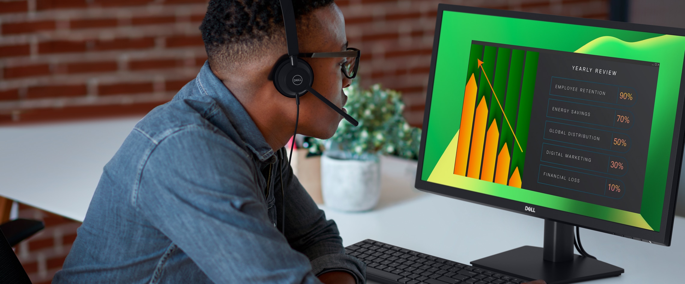 Màn hình máy tính Dell Monitor E2423HN 23.8 inch FHD VA 60Hz