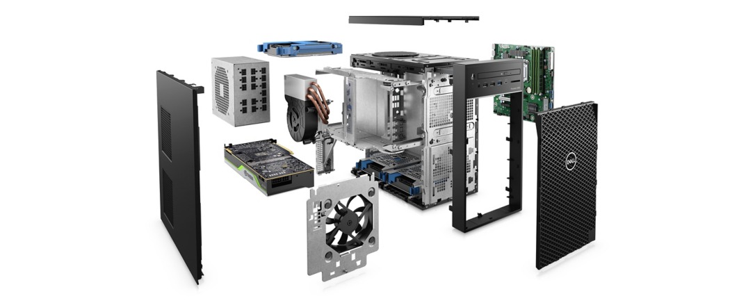 DELL Precision 3650 Tower : Intel Xeon W-1350, 12 MB Cache, 6 Core, 3.3 ...